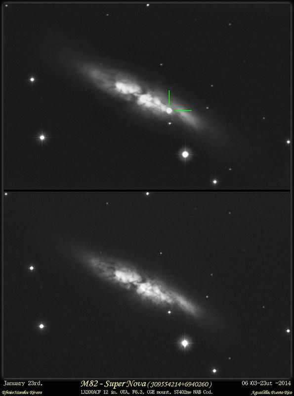Supernova SN2014J | Stream