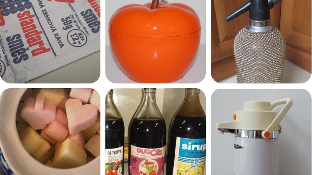 Nejlepší sladkosti, retro náčiní, chutě a vůně dětství. To nej z ...