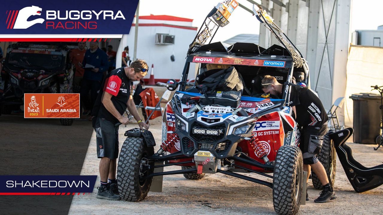 Buggyra a Dakar 2023 | Technické přejímky & shakedown | Stream