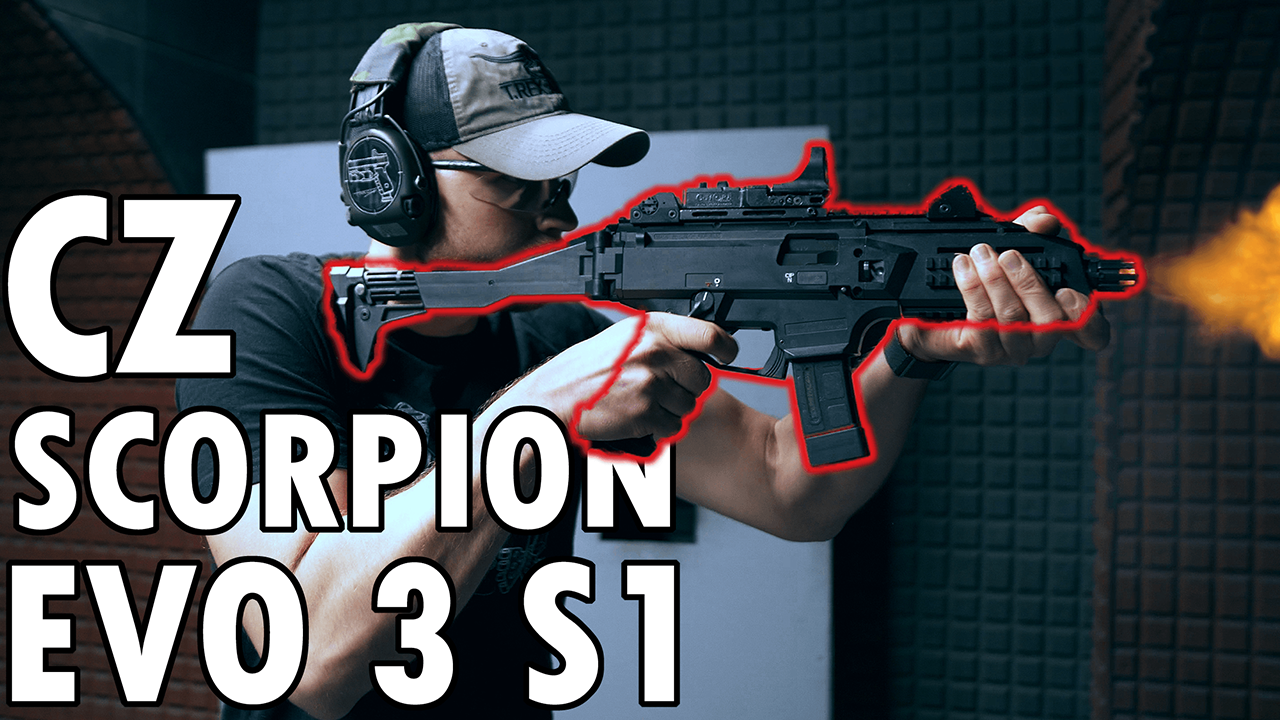 Recenze moderní 9mm karabiny CZ Scorpion Evo 3 S1 | Stream