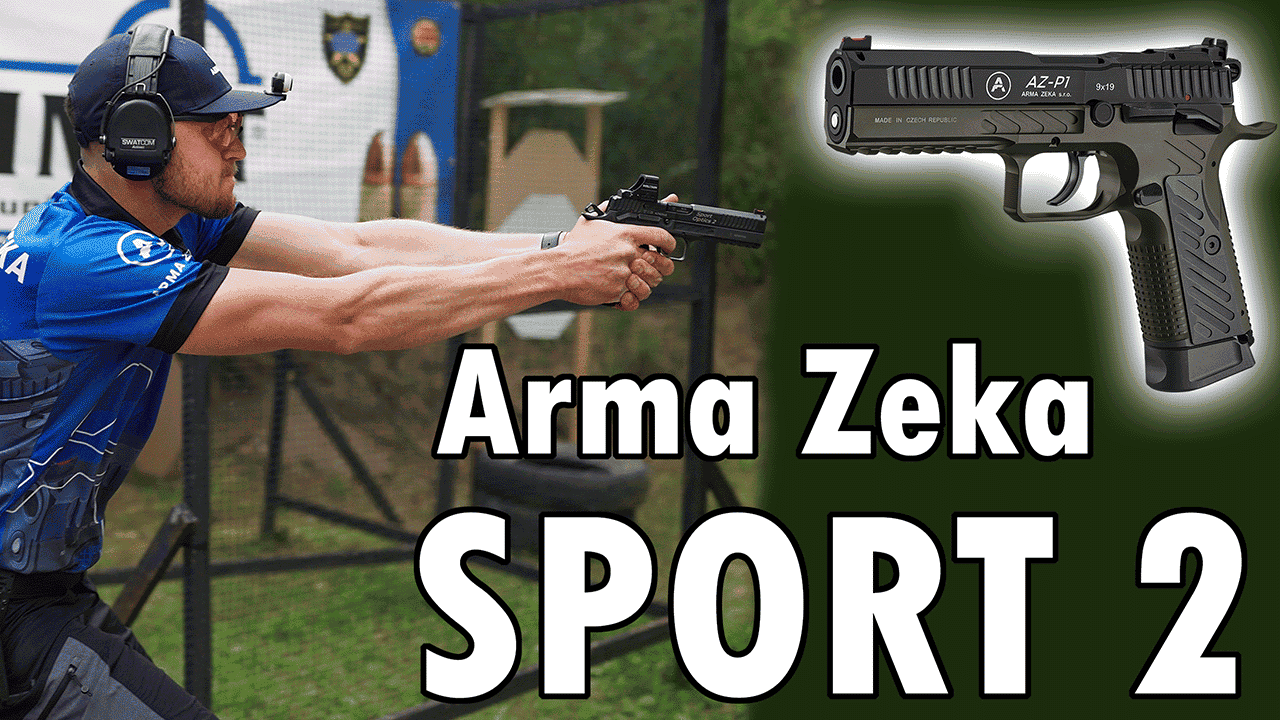 Exkluzivní sportovní pistole Arma Zeka Sport 2 | Je lepší než KMR a CZ ...