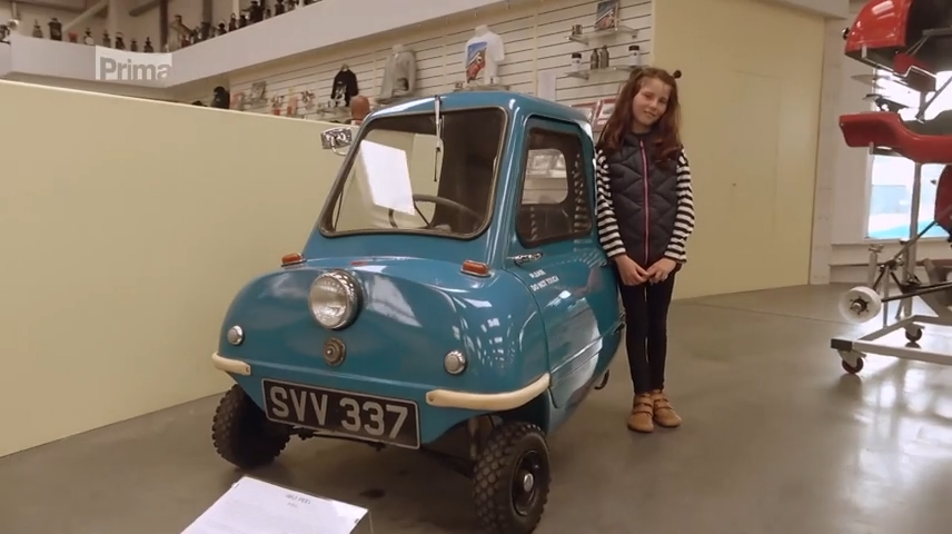 Tohle je nejmenší sériové auto na světě. Lze ho táhnout za sebou jako ...
